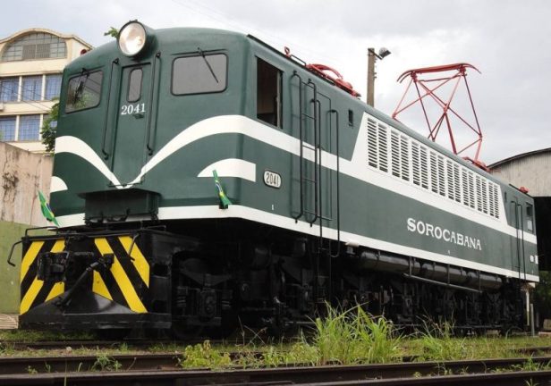 Locomotiva é restaurada e exibida ao público em Sorocaba – Ferrovia Vez ...
